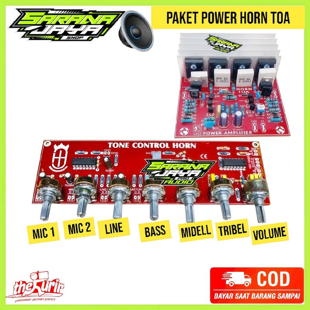 Jual PAKET POWER HORN + TONE CONTROL HORN Accessories | Shopee Indonesia