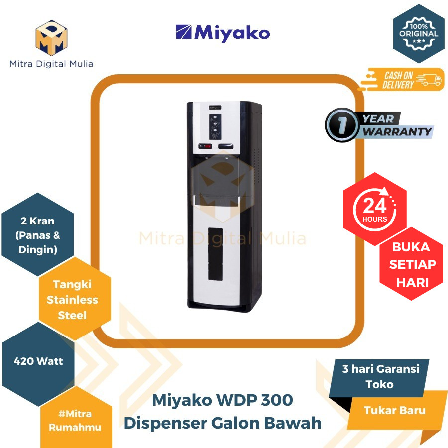 Jual Miyako WDP 300 Dispenser Galon Bawah | Shopee Indonesia