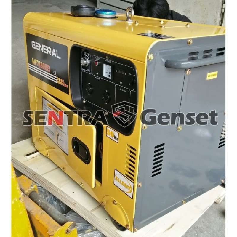 Jual Genset solar general MT6800S. genset silent diesel 5000 watt 5500 ...