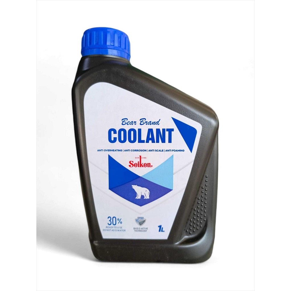 Jual Air Radiator Coolant 30% Motor Mobil Seiken Biru 1 Liter | Shopee ...