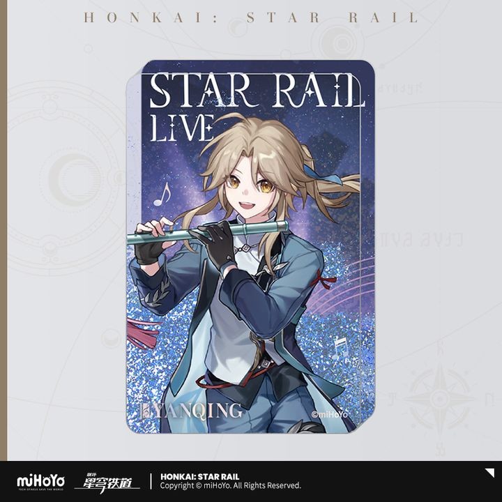 Jual Yanqing Star Rail LIVE Series Acrylic Quicksand - Honkai Star Rail ...