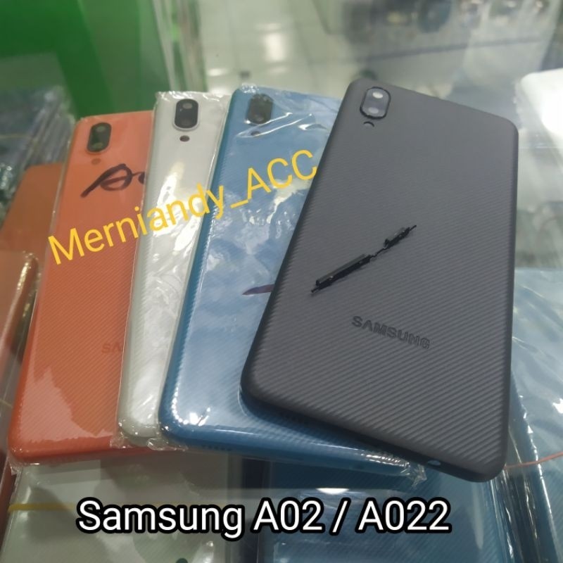 Jual Backdor Back Cover Samsung A02 / A022 Cessing hausing tutup ...