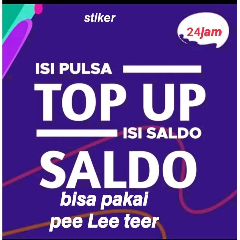 Jual STIKER ISI PULSA DAN TOP UP SEMUA BISA PEE LEE TEERR avipro ...