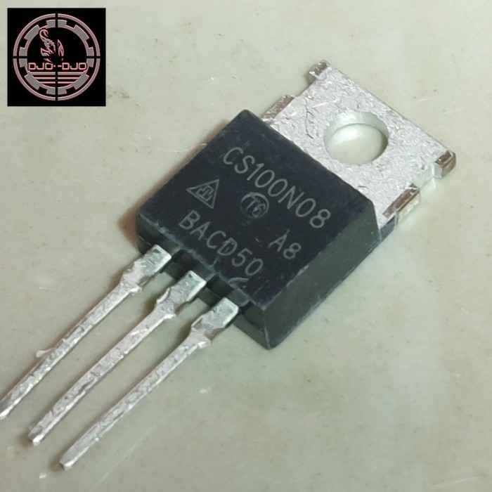 Jual CS100N08 A8 To-220 CS 100N08 CS100N08A8 100A 198W 85V N-Channel ...
