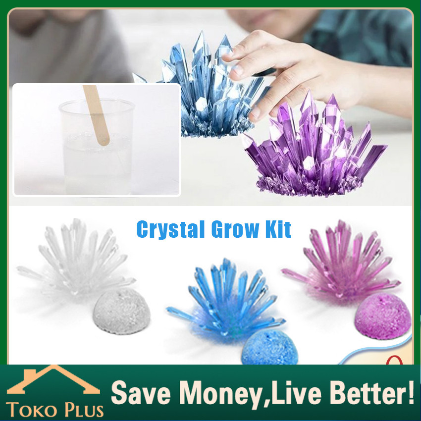 Jual DIY Crystal Science Growing Crystal Mainan Anak Toys / DIY CRYSTAL ...