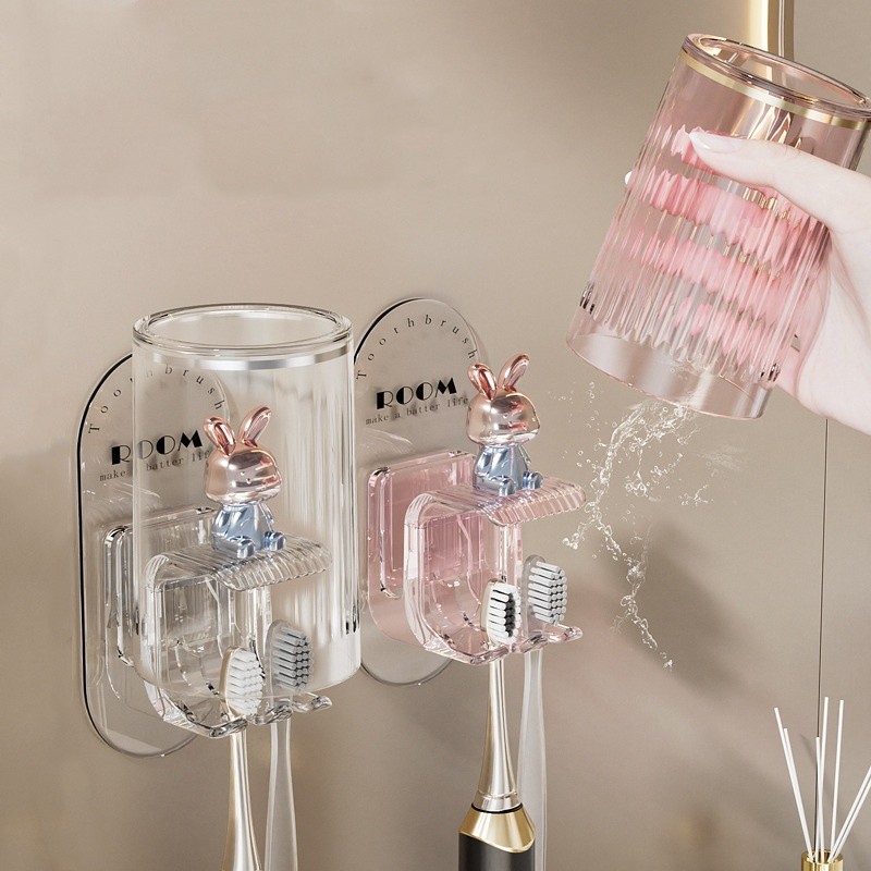 Jual Rhaast Rak Sikat Gigi Gantung D27 Tooth Brush Holder / Wadah Gosok ...