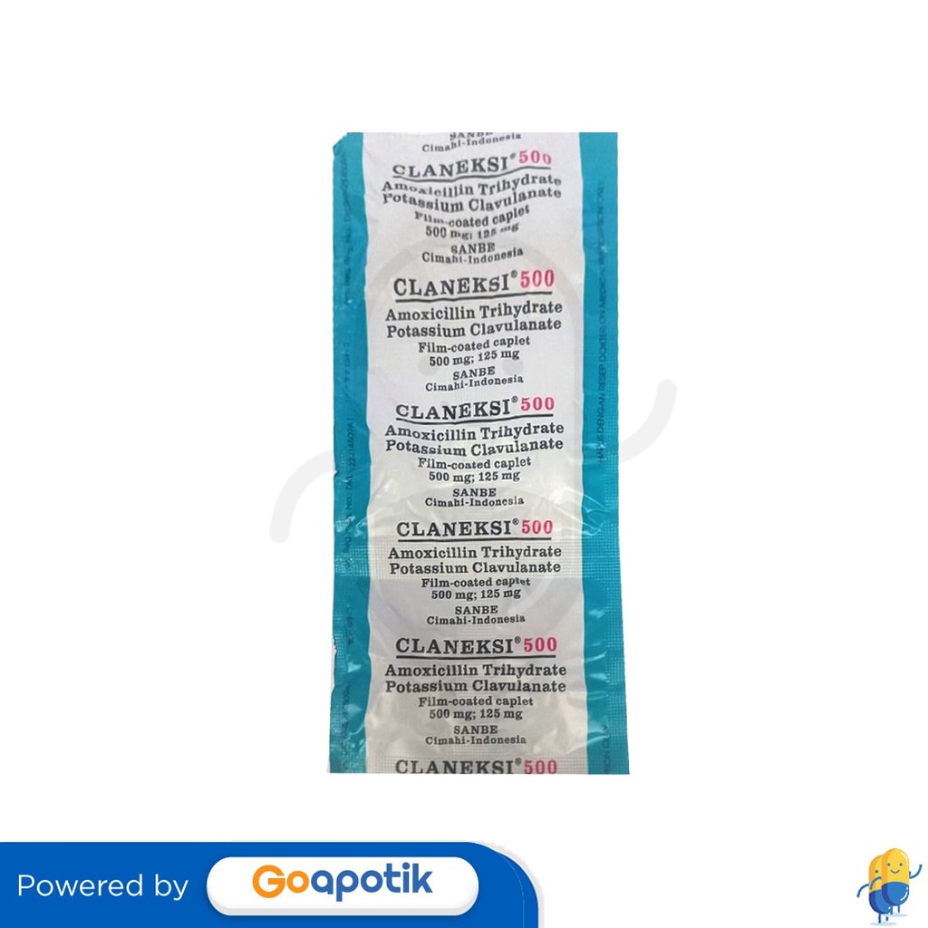 Jual Claneksi 500 Mg Strip 6 Kaplet | Shopee Indonesia