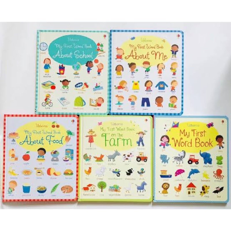 Jual Buku My First Word Book About Me, Word, Farm, School, Food ...