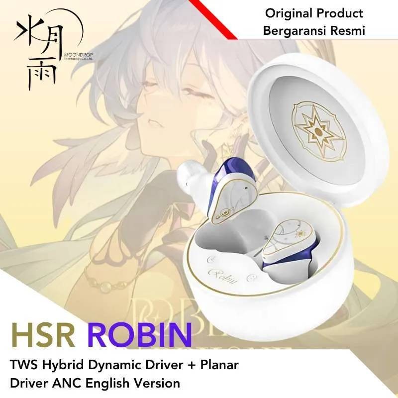 Jual MOONDROP x Honkai Star Rail Robin TWS Hybrid Dynamic Driver + Planar Driver ANC | Shopee ...