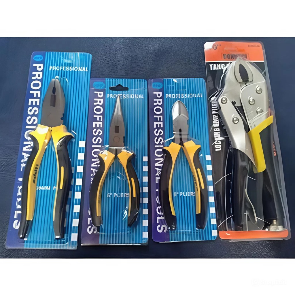 Jual Paket Tang Set Tekiro / Tang Buaya Bengkok 10 Inch - Tang Jepit ...