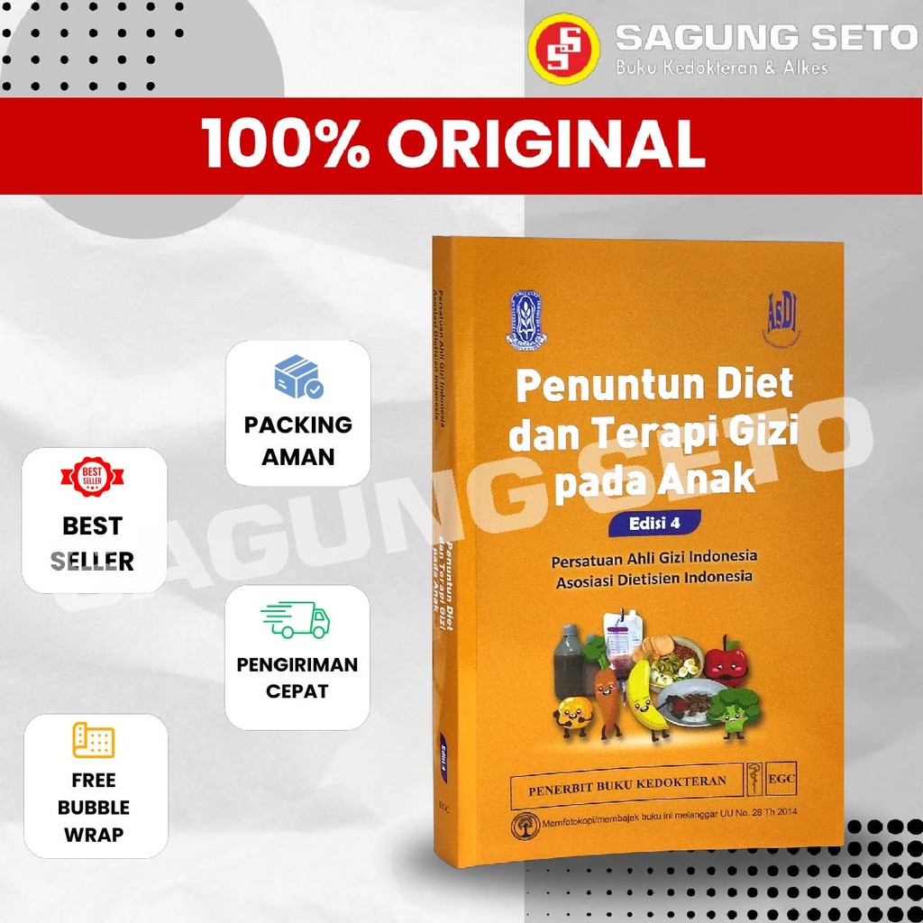 Jual BUKU PENUNTUN DIET DAN TERAPI GIZI PADA ANAK EDISI 4 - BUDIWIARTI | Shopee Indonesia