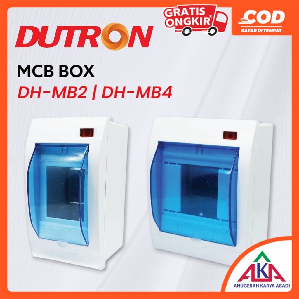 Jual DUTRON Kotak Box MCB DH-MB 2 / 4 Slot Group IB InBow Tanam Dinding ...
