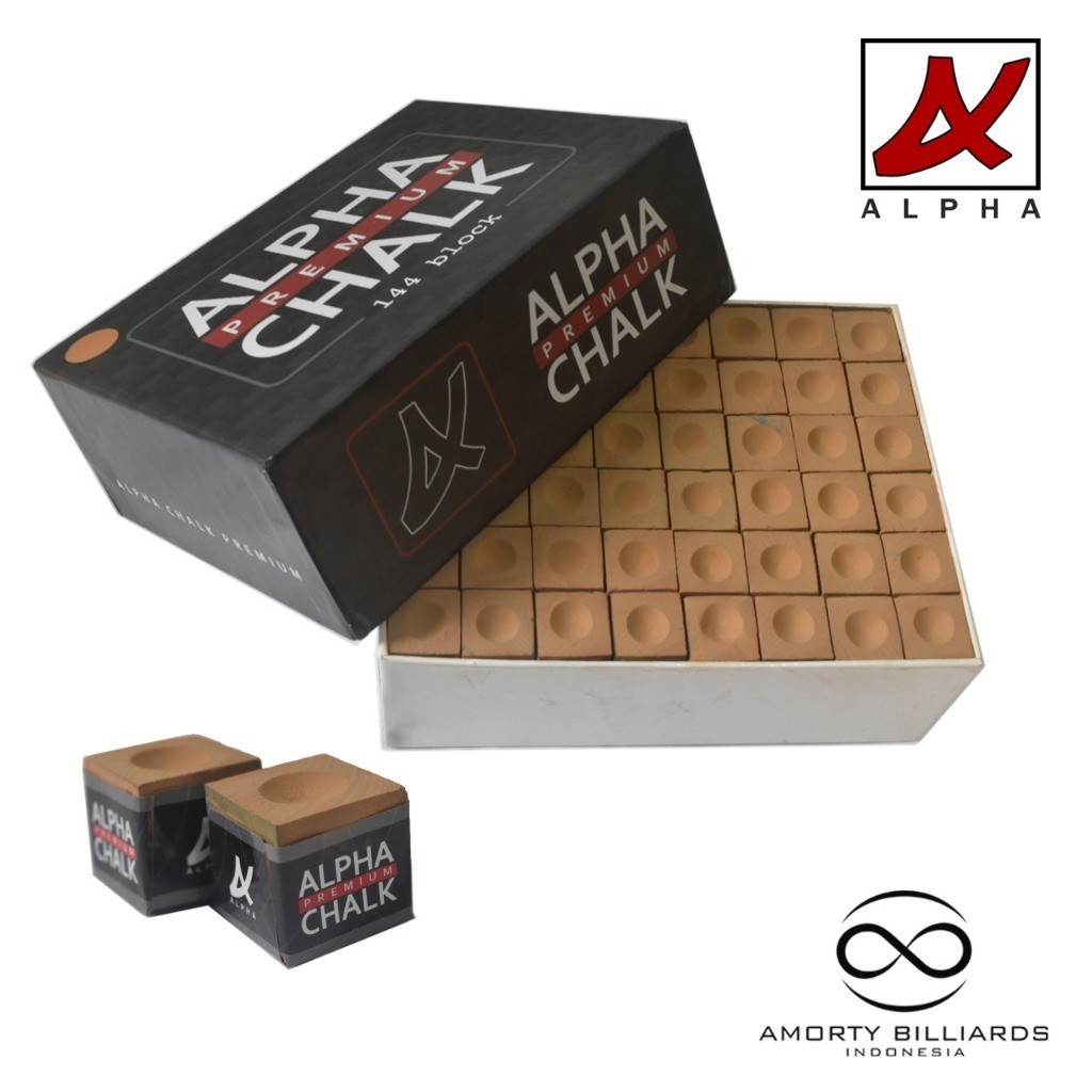 Jual Alpha Chalk Billiard / Kapur Billiard | Shopee Indonesia