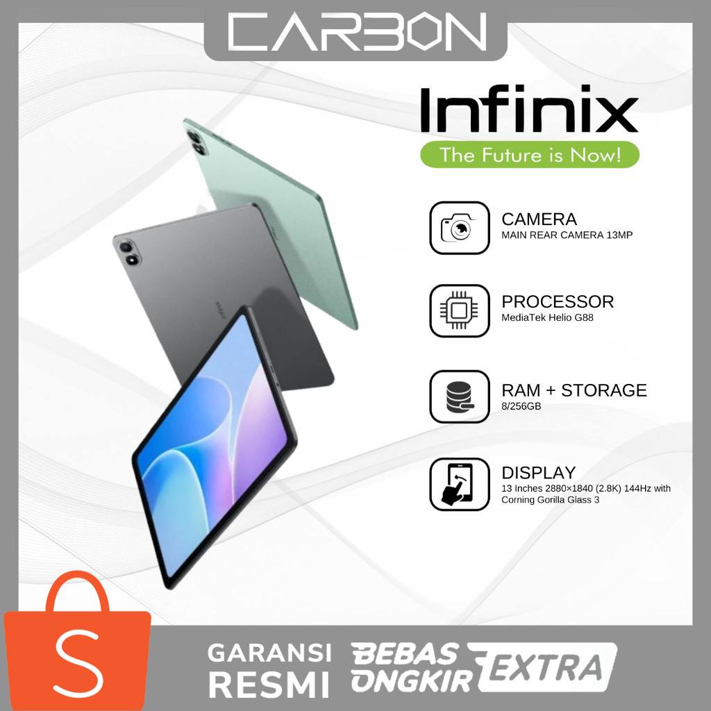 Jual [NEW LAUNCH] Infinix XPAD 20 4/128GB - Mediatek G88 - 11" 90Hz ...
