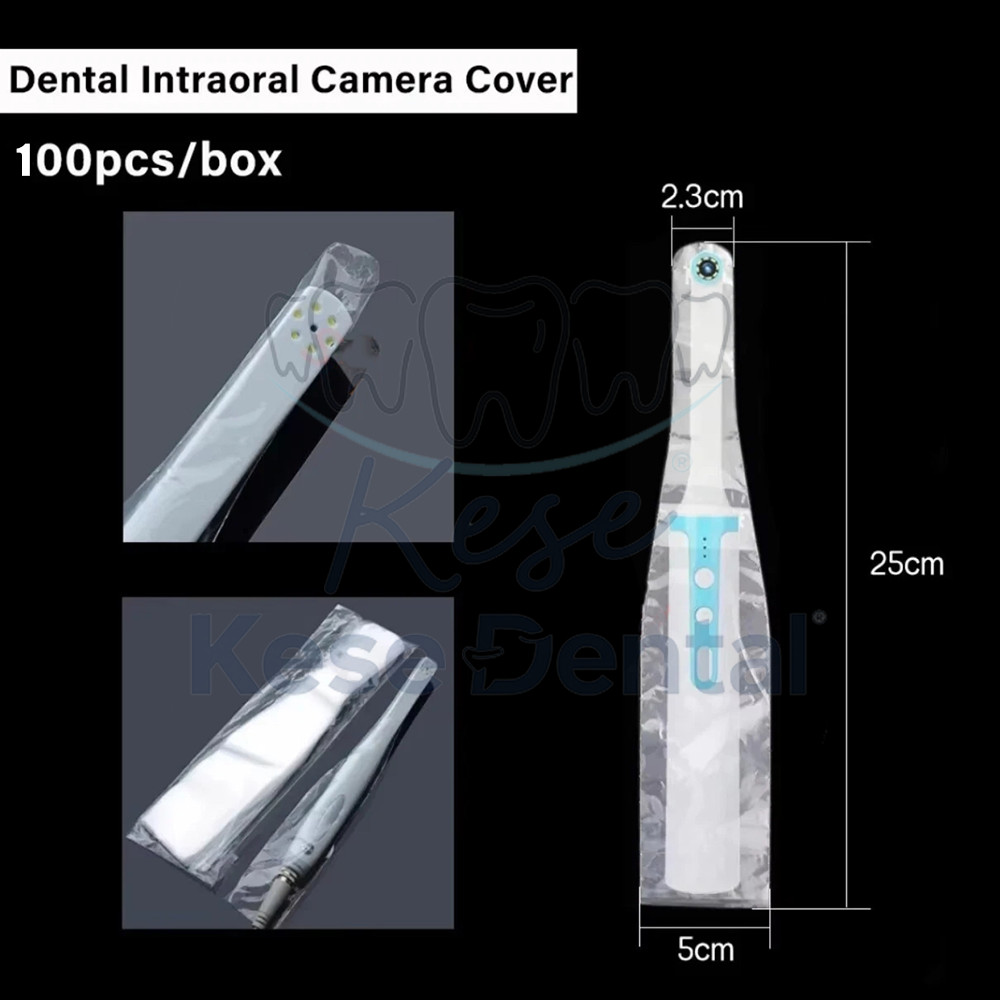 Jual 100Pcs/Box Disposable Dental Intra-oral Endoscope Camera SheathPl ...