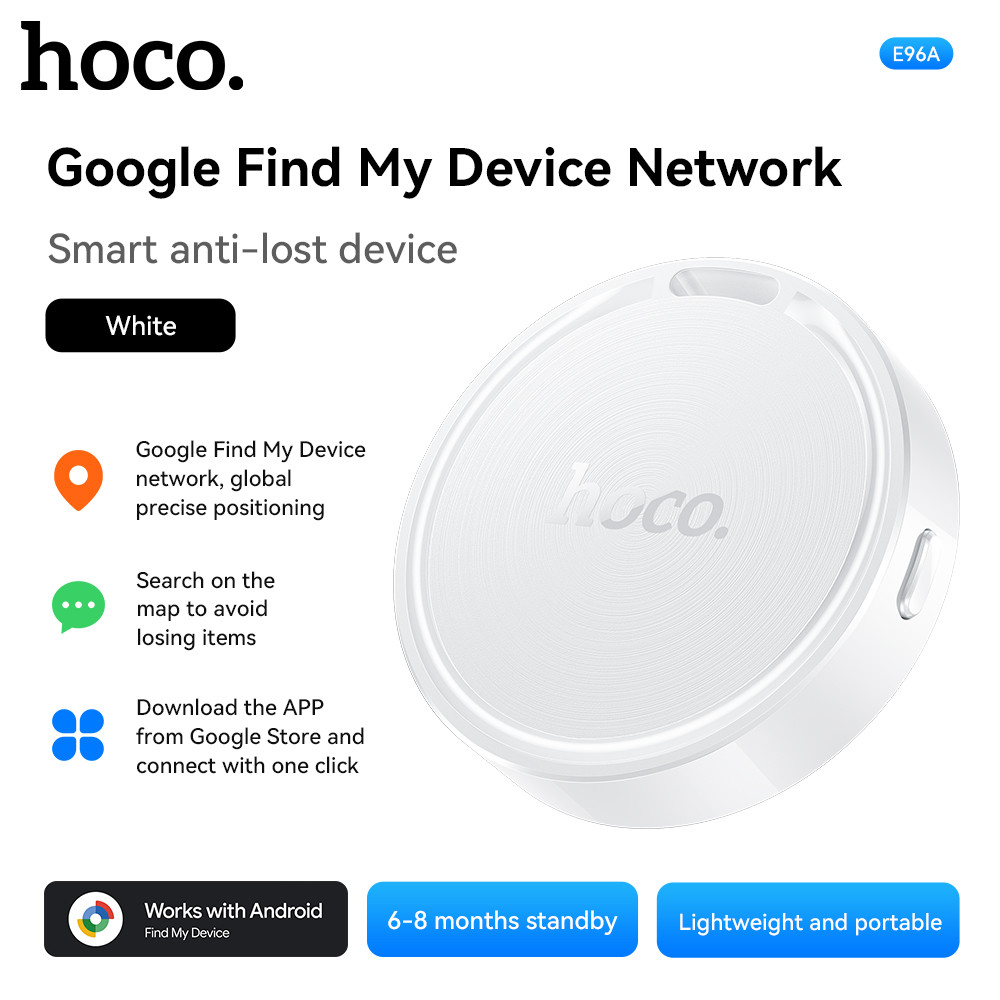 Jual HOCO Smart Tag Bluetooth Android Tracker Suprt For Google Find My ...