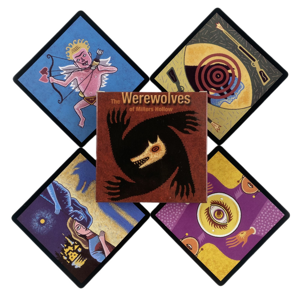 Jual The Werewolf Cards Game A 24 Table Deck With Guidebook Puzzle ...