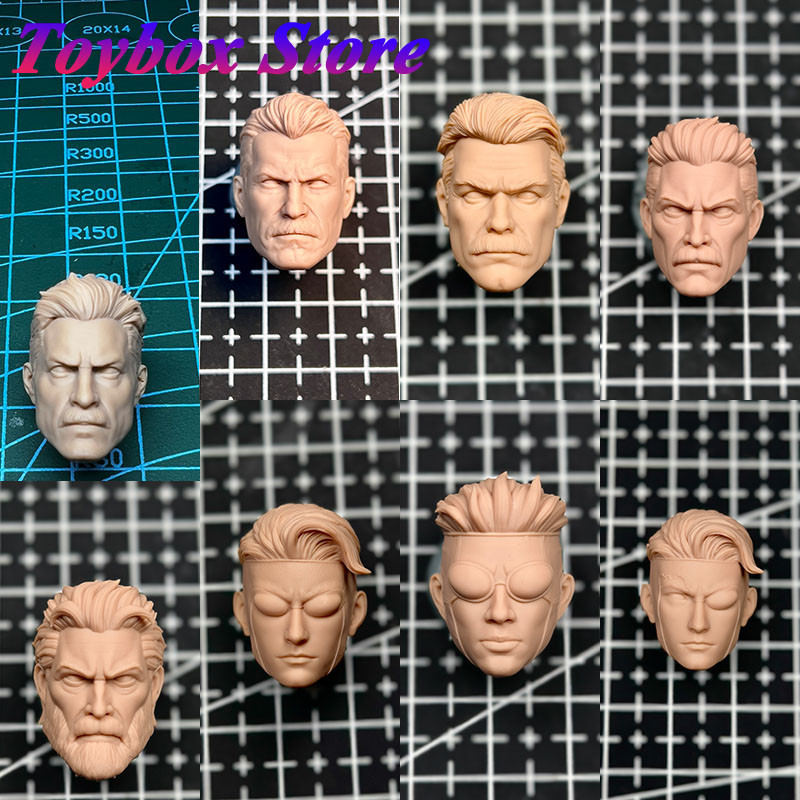 Jual 1/12 Scale Invincible Omnipotent Hero Delicate White Model Head ...