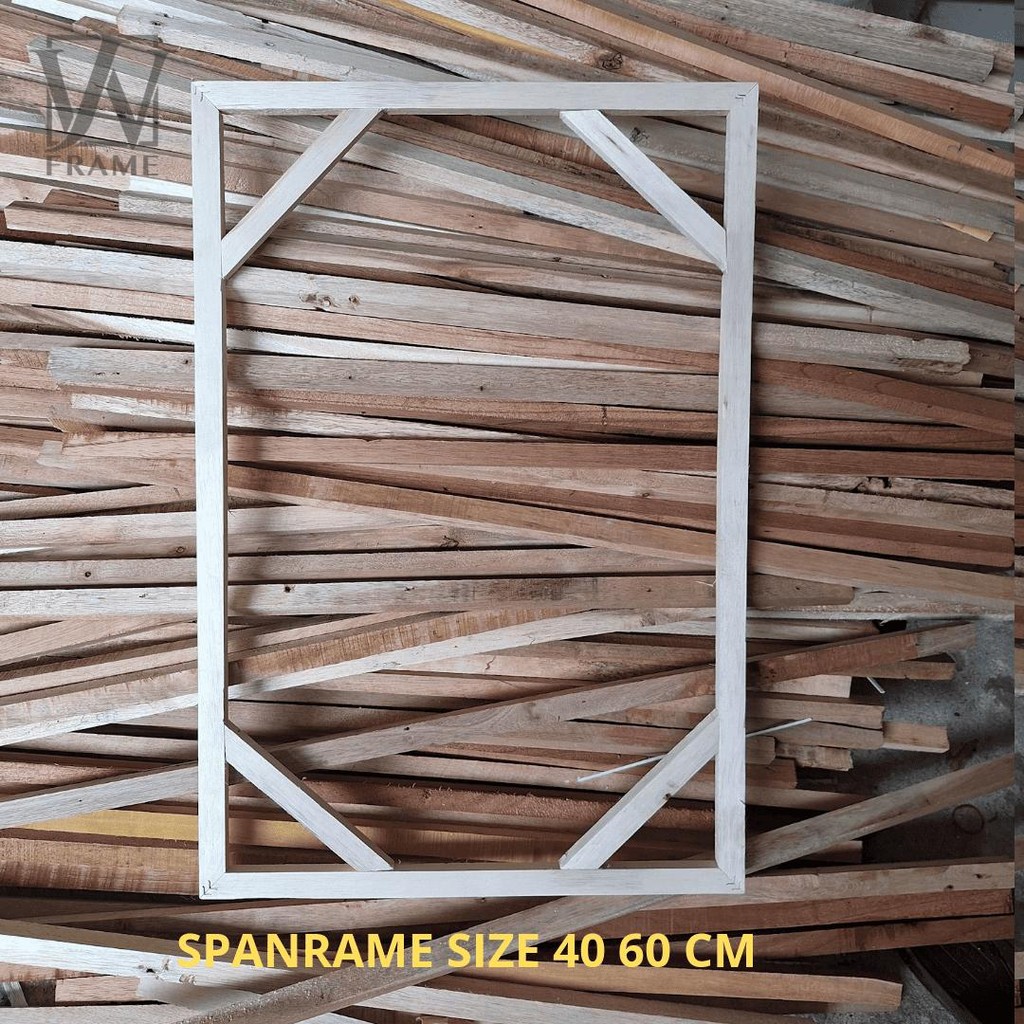 Jual Spanram 40x60 cm Kayu Rangka Lukisan | Shopee Indonesia