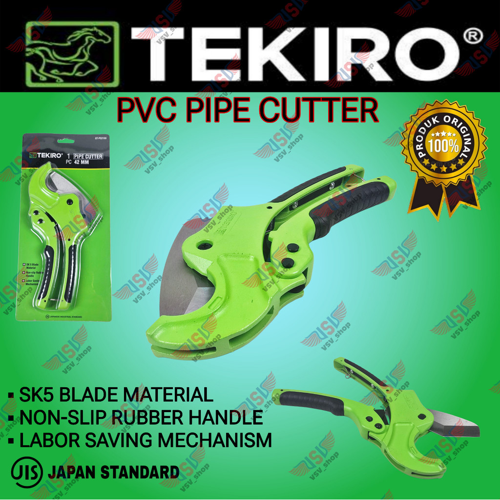 Jual TEKIRO Gunting PVC 42mm PVC Pipe Cutter Pemotong Pipa | Shopee ...