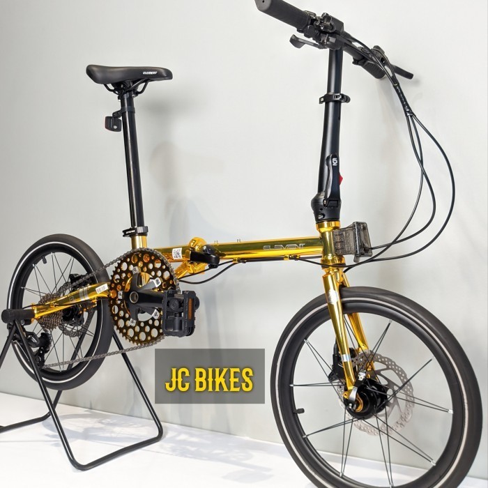 Jual Sepeda Lipat Element Troy X 10 Speed Chrome Edition Chromoly 16 ...