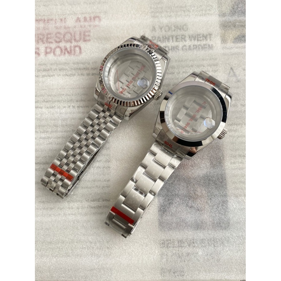 Jual Seiko Mod Case Datejust Sapphire Crystal NH35 36/39mm | Shopee ...