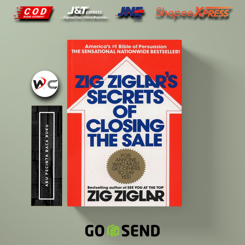 Jual Zig Ziglar's Secrets of Closing the Sale by Zig Ziglar | Shopee Indonesia