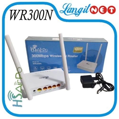 Jual HS AIRPO WR300N 300Mbps WIRELESS N ROUTER | Shopee Indonesia