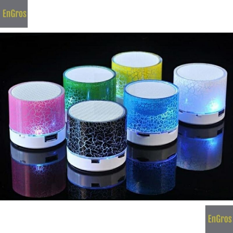 Jual S10 Speaker Bluetooth Motif Retak S-10 Led bluetooth Spiker Blutut ...