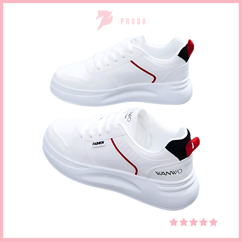 Jual Sepatu Wanita Putih Wanwo Series Korea | Shopee Indonesia