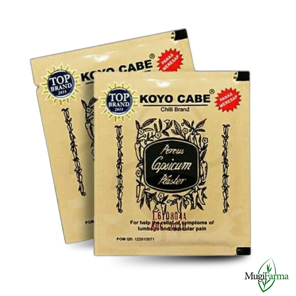 Jual Koyo Cabe Sachet isi 10 Lembar Meredakan Pegal Nyeri Otot | Shopee ...