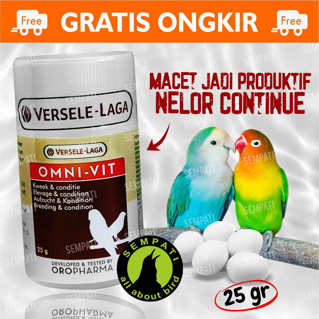 Jual SEMPATI OMNI VIT VERSELE LAGA VITAMIN OBAT TERNAK BREEDING ...