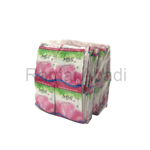 Jual SOFFEL PINK LOTION OBAT NYAMUK 1 PAK ISI 144 SACHET | ANTI NYAMUK ...