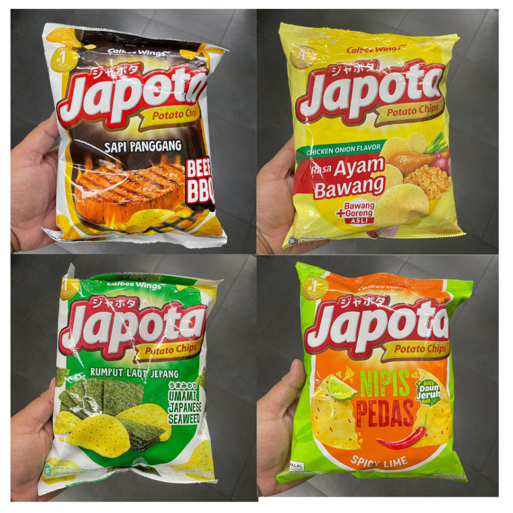 Jual Japota Potato Chips 65gr Japota Keripik Kentang 65gr SS91 | Shopee ...