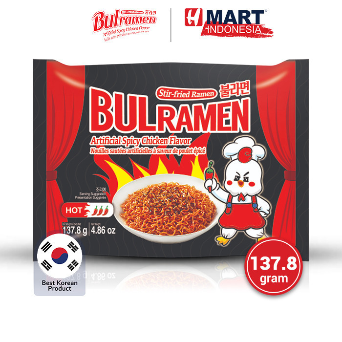 Jual BUL RAMEN Original - Stir-Fried Ramen with Artificial Hot Spicy ...