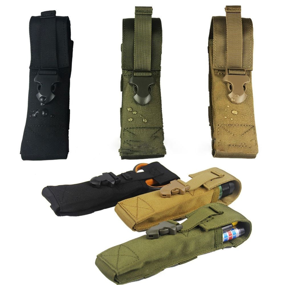 Jual Knife Bag Outdoor Tool Portable Tactical Molle Holder EDC Tool ...