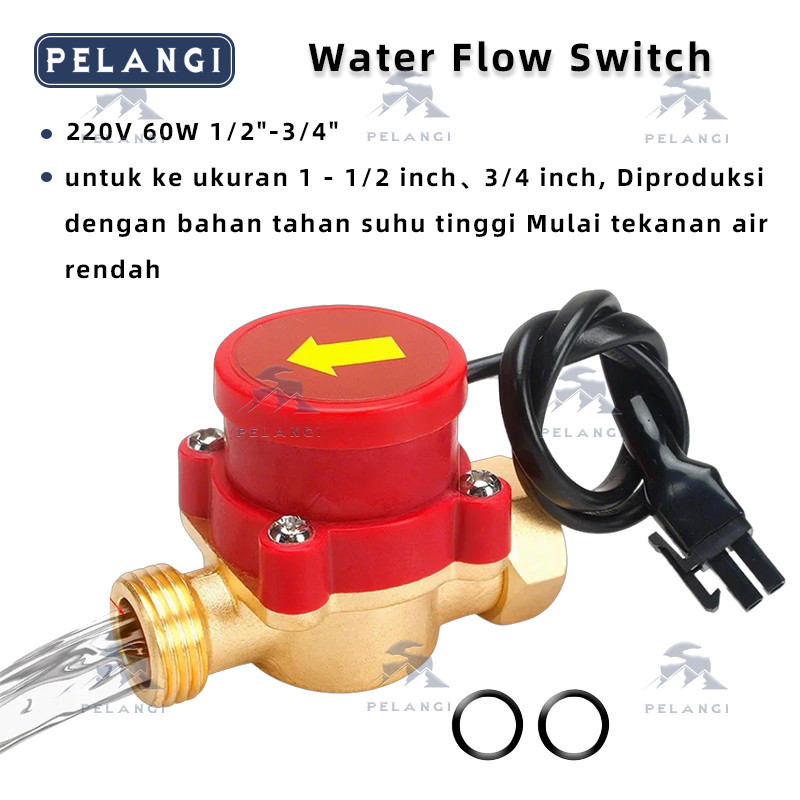 Jual Saklar Otomatis Pompa Booster 1/2 inch saklar Water Flow Switch ...