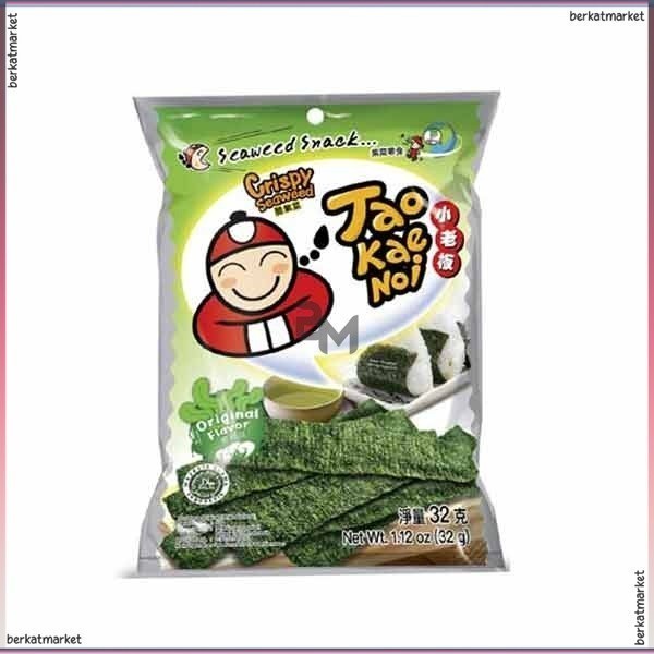 Jual Tao Kae Noi Crispy Original 32gr Seasoned Laver 2 Pcs All Variant ...