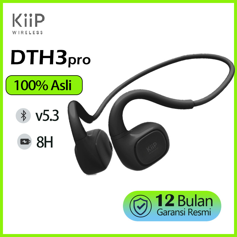 Jual KiiP Wireless DTH3 Pro OWS Open Ear Wireless Earphone TWS Bluetooth Earhook | Shopee Indonesia