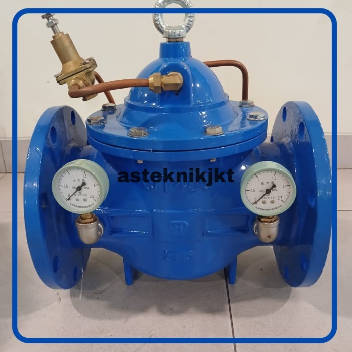 Jual PRESSURE REDUCING VALVE PRV 8" INCH DN200 JIS 10K FLANGE 10 BAR HP ...