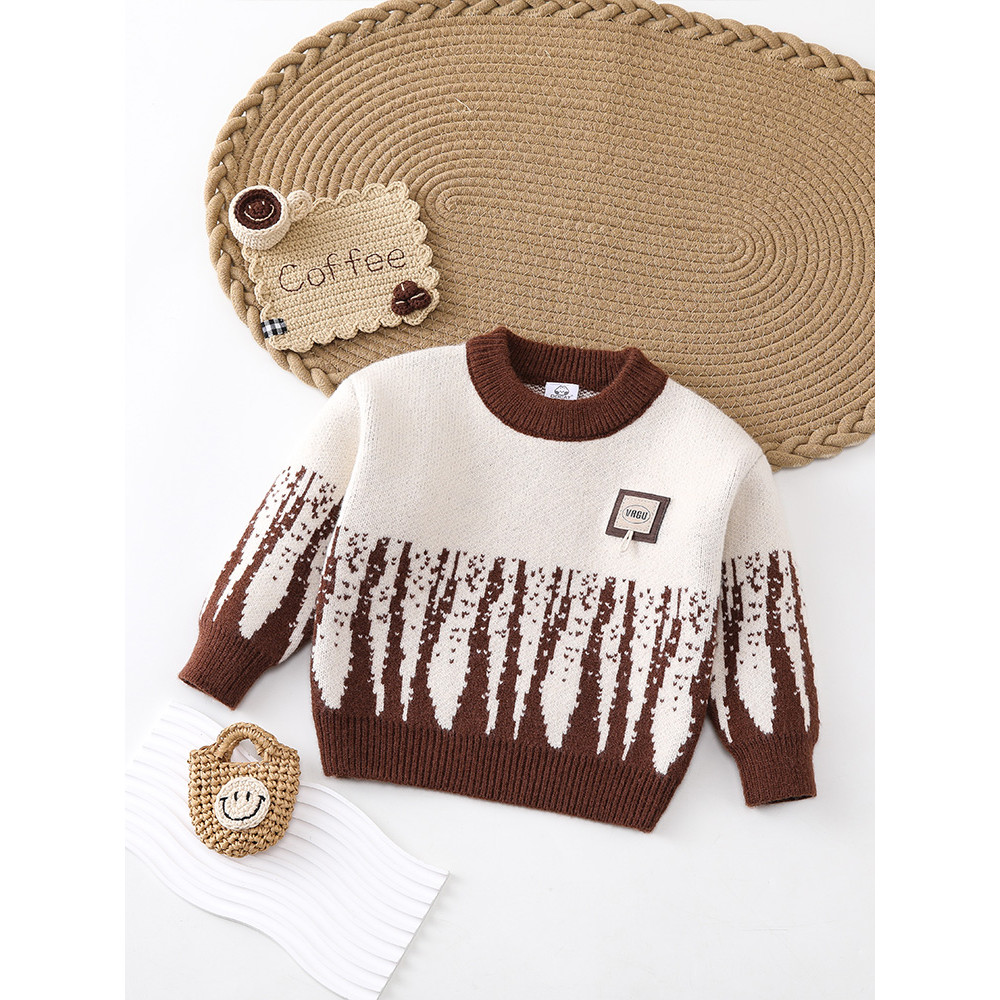 Jual Children's sweaters boys' knitwear designer autumn and winter ...