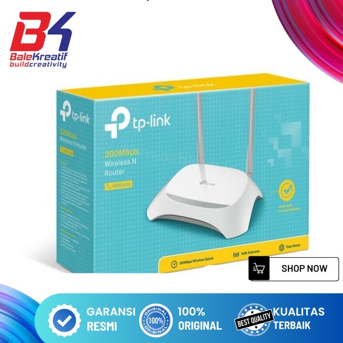 Jual TP-LINK Wireless-N Router TL-WR840N | Shopee Indonesia