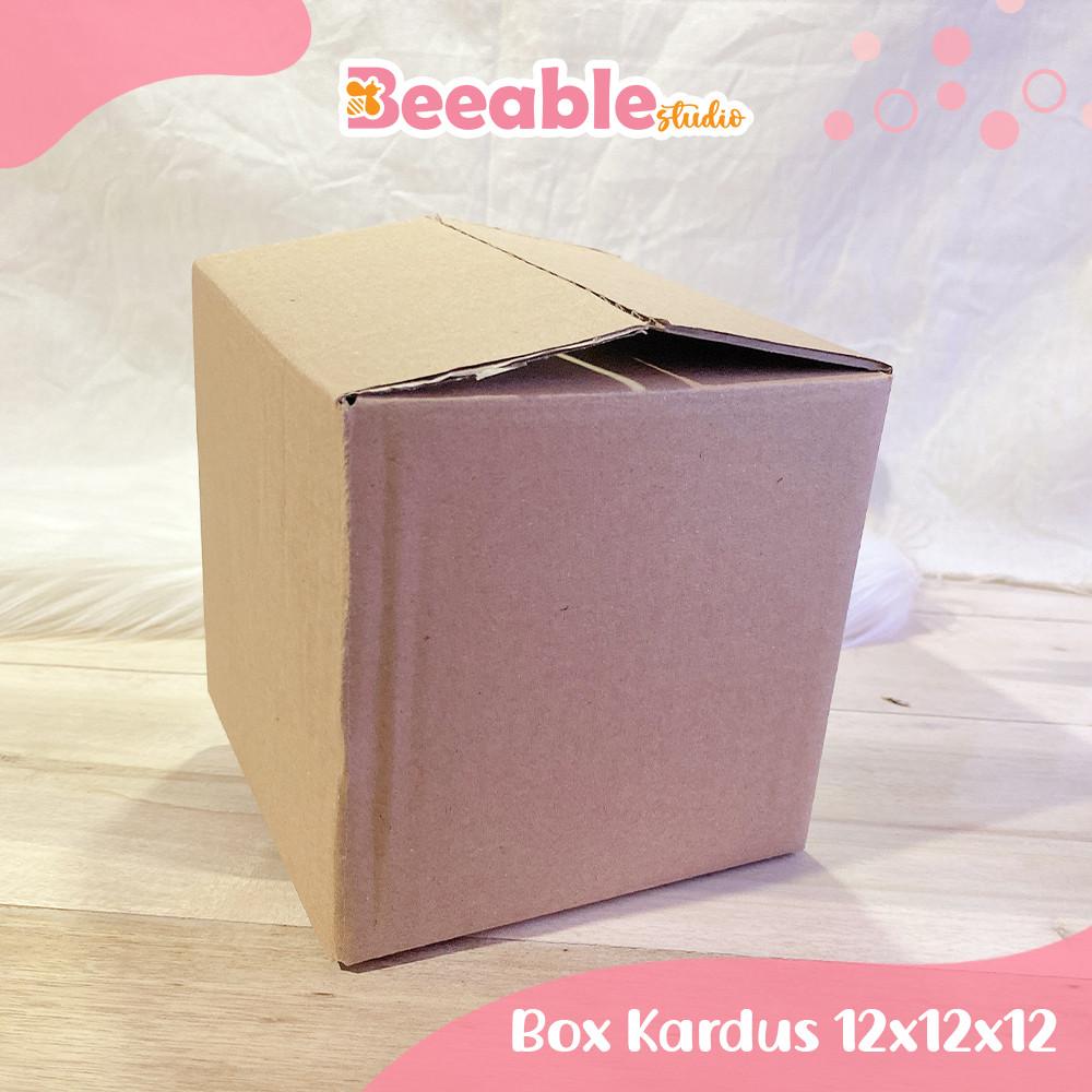 Jual Basic Box 12x12x12cm Kardus Mie Karton Kotak Dus Packaging Hampers ...