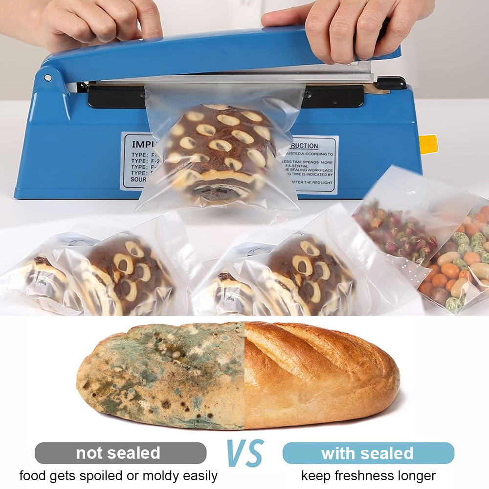 Jual Electric Heat Bag Sealing Machine Plastic Bag Sealer Hand Press ...