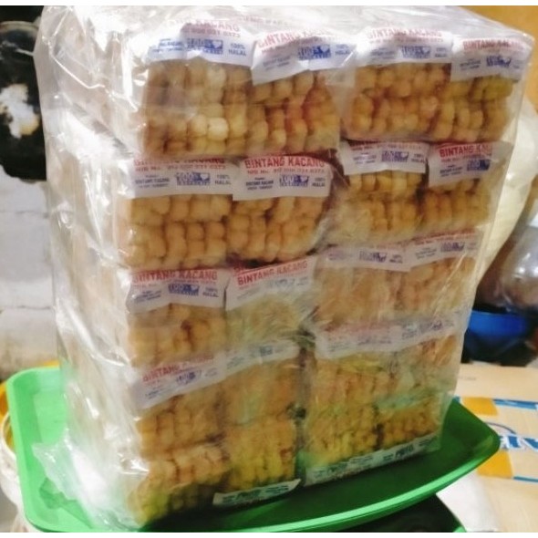 Jual Kue Kacang Bintang Mini 1 ball isi 10 pack Jajanan Warung Jadul ...