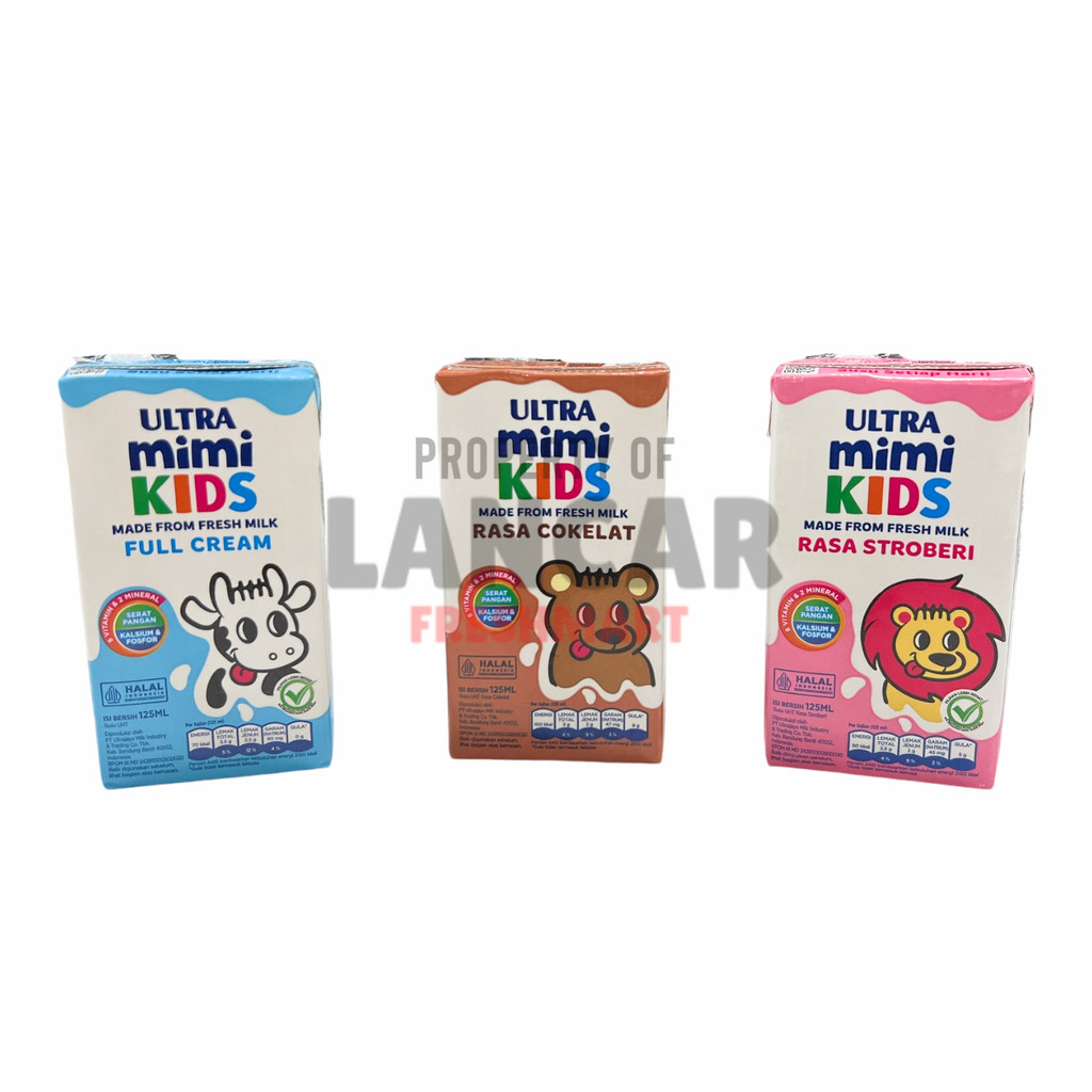 Jual ULTRA SUSU MIMI KIDS 125ML / ULTRA MILK MIMI KIDS 125ML | Shopee ...