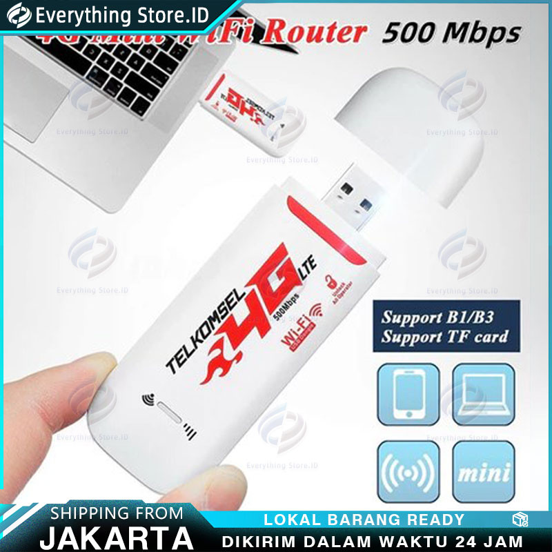 Jual Modem Wifi 4G Wingle USB Mifi All Operator 500Mbps/Portable Modem ...