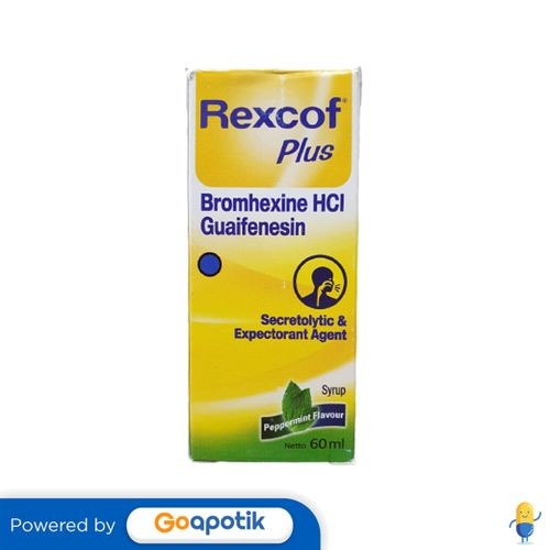 Jual Rexcof Plus Syrup 60 Ml Botol | Shopee Indonesia