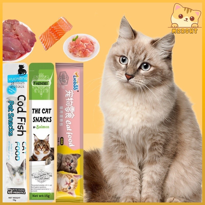 Jual (LieBao) Cat Strip Snack Kucing Creamy 15gr/Makanan Snack Kucing ...