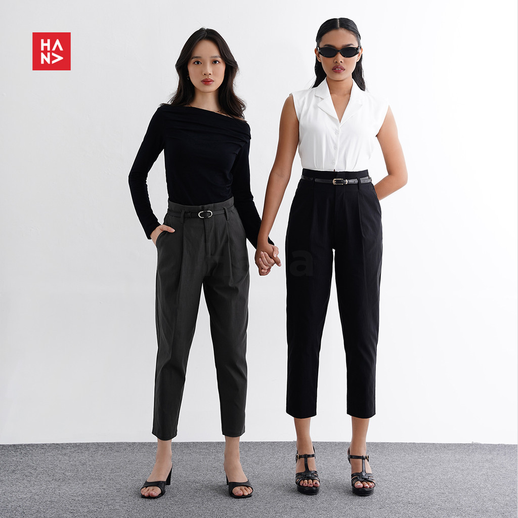 Jual Hana Fashion - Kimora Highwaist Ankle Pants/Highwaist Skinny Pants ...